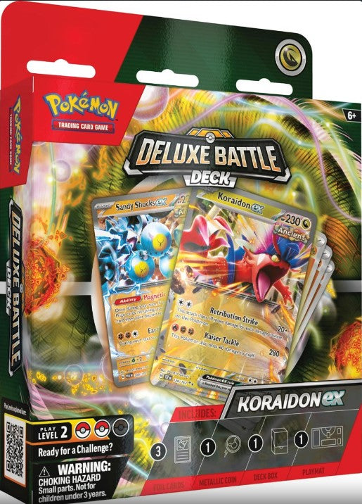 Pokemon: Koraidon ex Deluxe Battle Deck — Prodigy Games