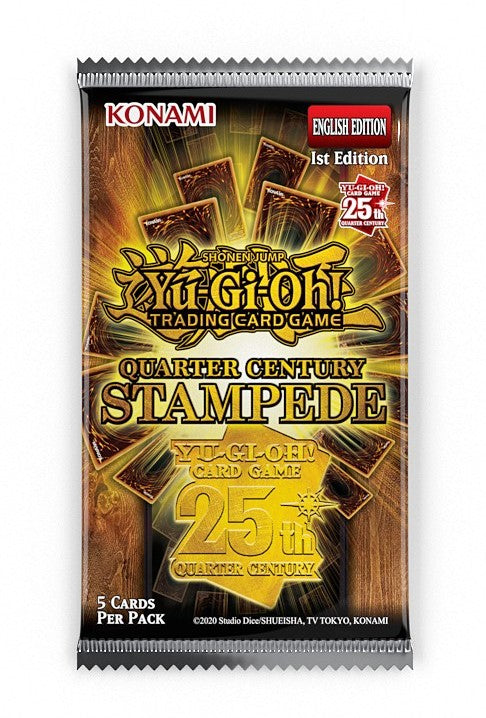 Yu-Gi-Oh: Quarter Century Stampede Booster Box — Prodigy Games
