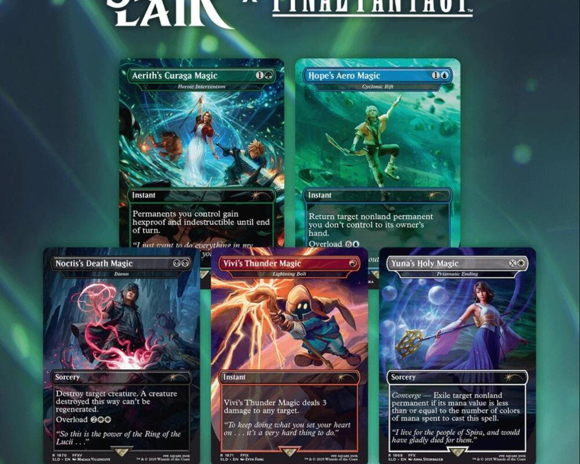 Magic The Gathering: Secret Lair x FINAL FANTASY: Grimoire - Non-Foil ...