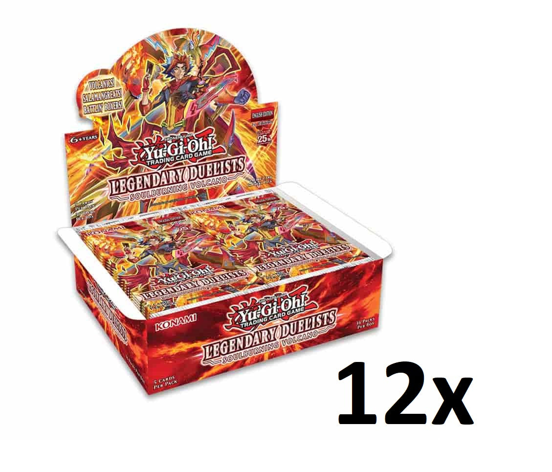 Yu-Gi-Oh: Legendary Duelists - Soulburning Volcano Booster Box Case [1 ...